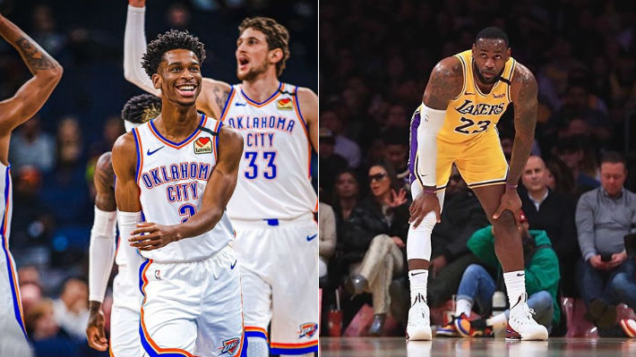 NBA: historyczne triple-double SGA, LeBron James nie do zatrzymania ...