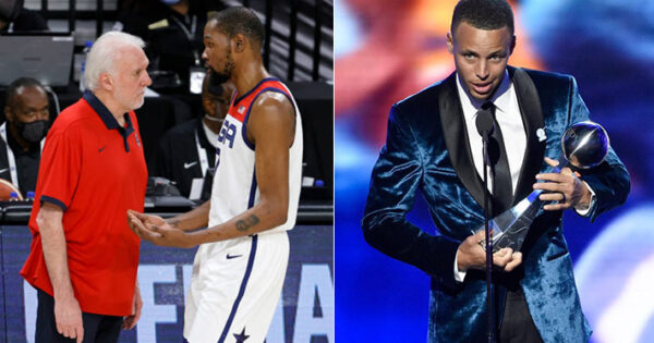 Team USA kolejna wtopa pod wodzą Popa, Stephen Curry koszykarzem roku ...